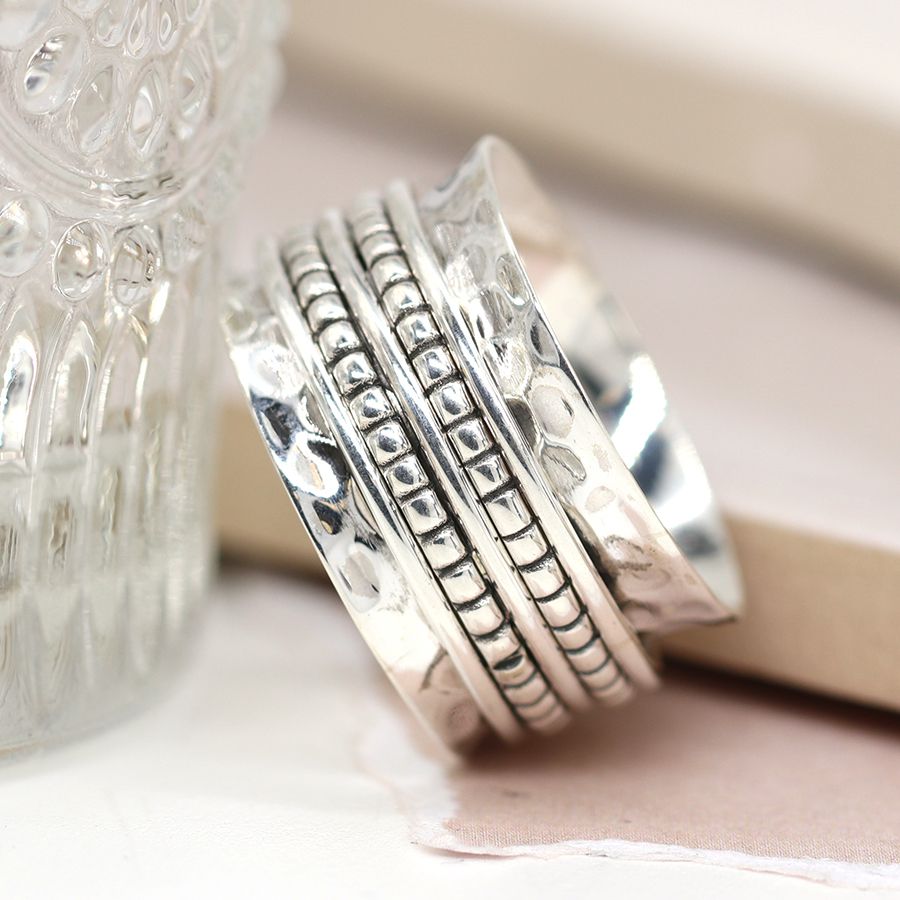 Silver Spinner Ring | Silver Spinner Rings | Earth and Elements Jewellery