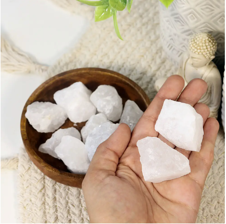 Natural Quartz Crystal Chunk | Crystal Healing